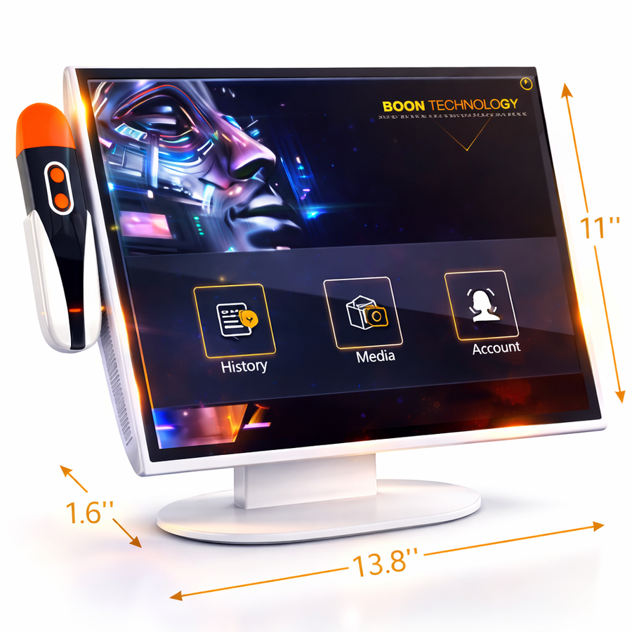 3D Skin Analyzer Facial Scanner – 10 Skin Problems Detection, UV/PL/RG ...