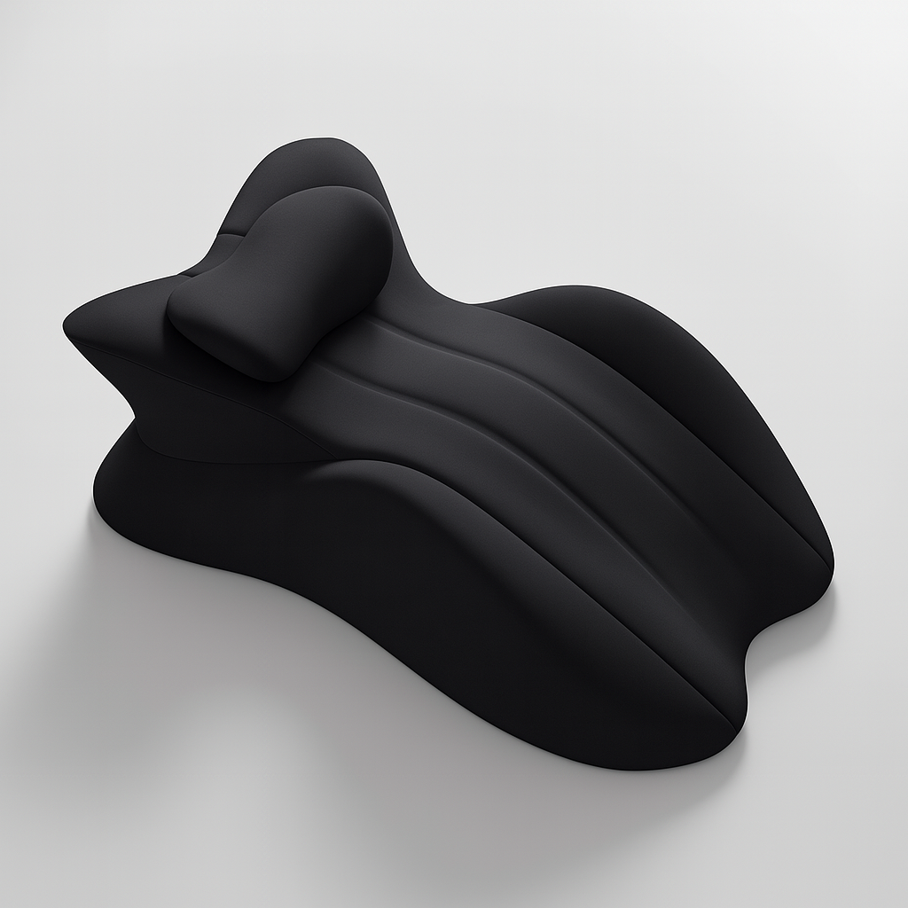 THEIA Ergonomic Memory Foam Support Pillow for Sleeping, Reading, Phon